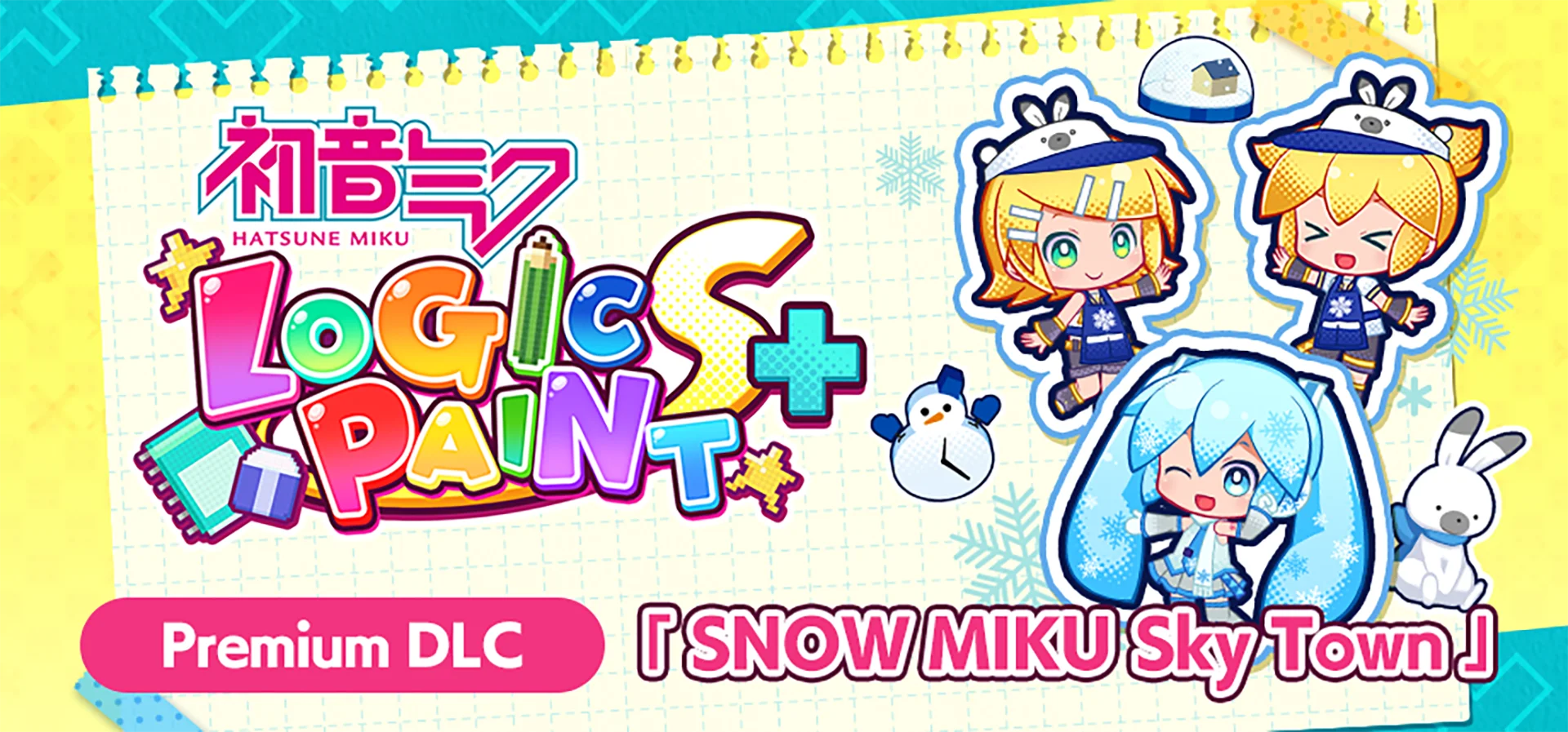 Snow Miku arrives in paid DLC for Hatsune Miku Logic Paint S+ ...